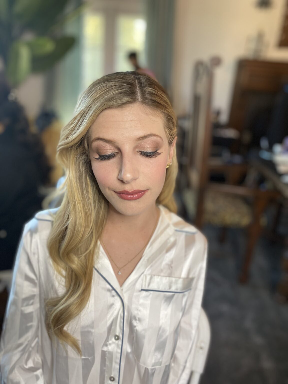 Marleina - Soft Bridal Glam Makeup | Pasadena Wedding Getting Ready 2026