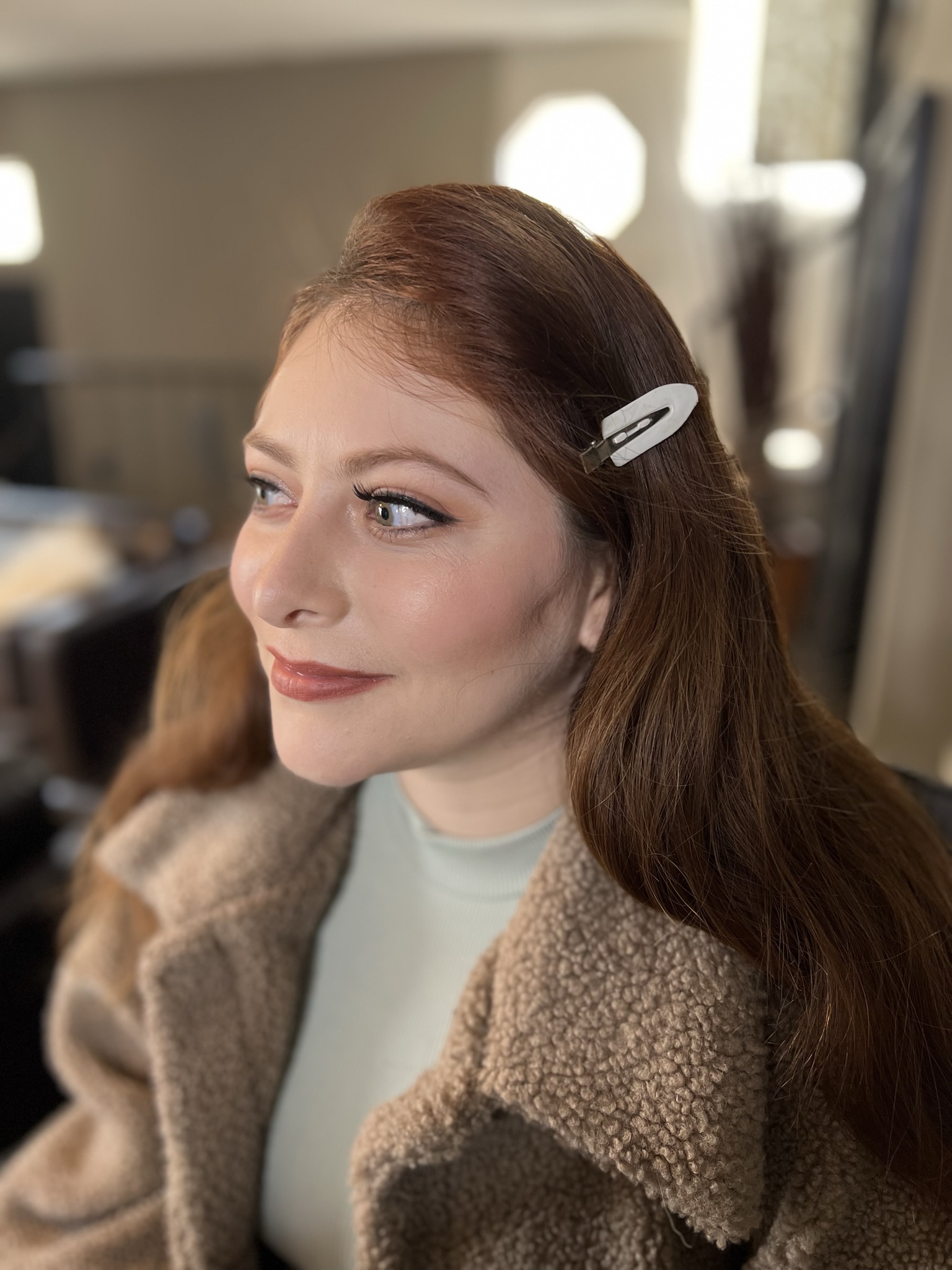 Soft Glam Peachy Shimmer Makeup by Angela Tam | Wedding Makeup Preview ...